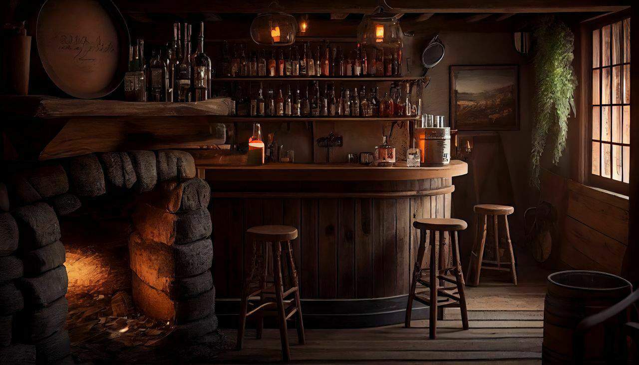 How To Build a Rustic Home Bar for Bourbon Aficionados - Bourbon and Boots